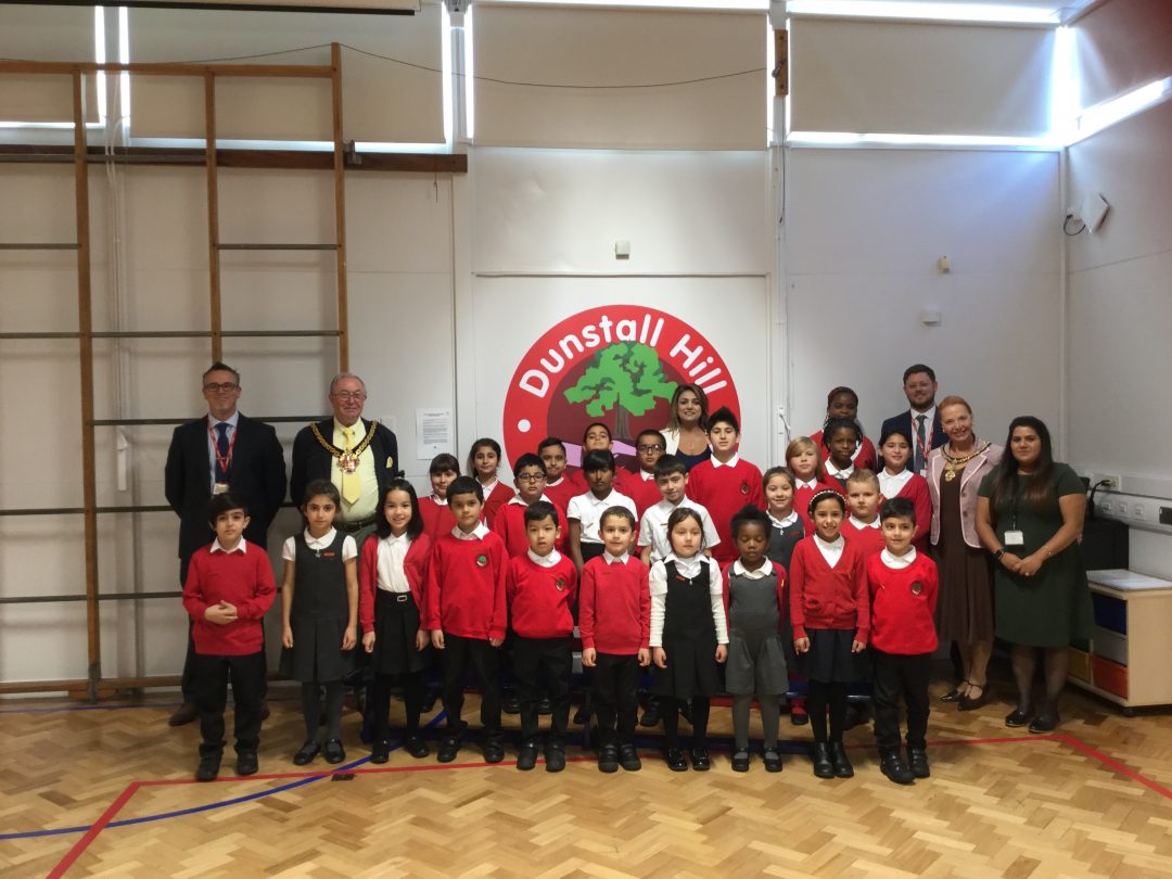 Mayor and Mayoress at Dunstall Hill | Dunstall Hill Primary School